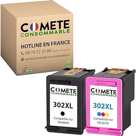 Mony Remanufacturéd Cartouches d encre Remplacement pour HP 302 XL