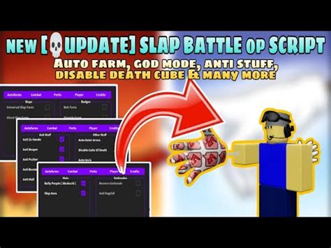 NEW BEST OP UPDATE Slap Battle Script Auto Farm God Mode Slap