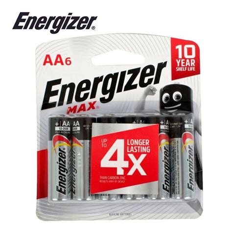 Energizer Max Aa Alkaline Batteries Pack Of Just Electronics