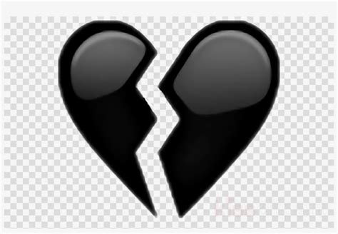 Black Heart Emoji Transparent Background Here We Collect All Kinds Of