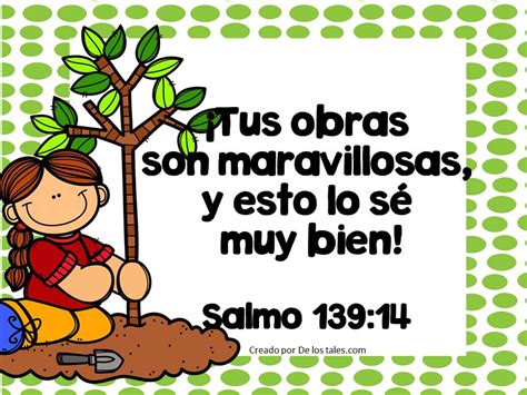 Día de la Tierra De los tales Texto biblico para niños Día de la