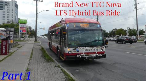 First Ride On Brand New Ttc Nova Bus Lfs Hev On Route Part