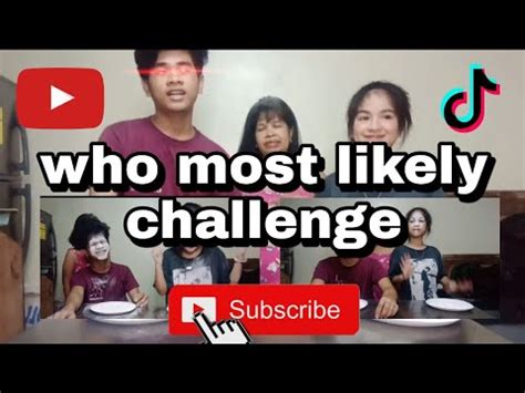 Who S Most Likely Challenge Youtube
