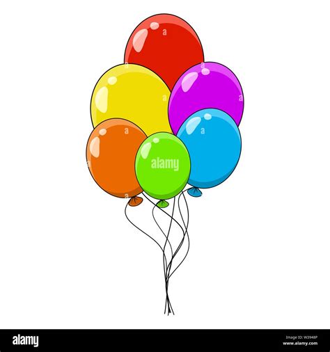 Cartoon Balloons Hi Res Stock Photography And Images Alamy