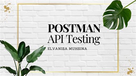 [postman] api testing menggunakan postman youtube