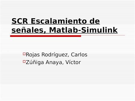ppt scr matlab simulink dokumen tips