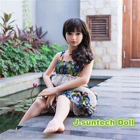 125cm Mini Real TPE Sex Doll Japanese Lifelike Silicone Sex Doll For