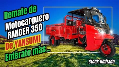 Descubre el carguero Yansumi YS350RANGER PG Yansumi Perú YouTube