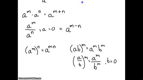 simplify expressions with integer exponents youtube