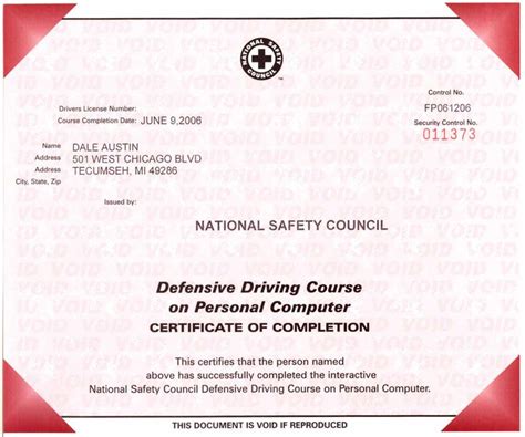 Certificates In Safe Driving Certificate Template Sample Within Free