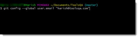 How To Set Up Default Credentials For Git Config In Git Bash