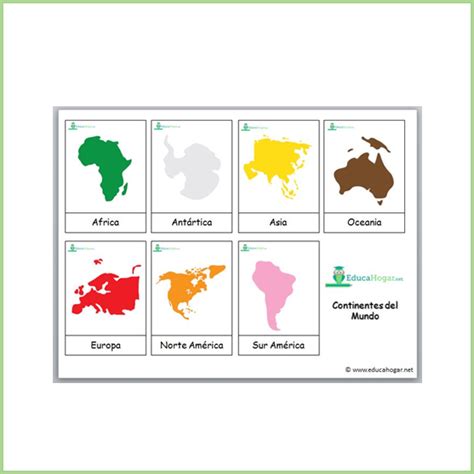 Álbumes 93 Foto Mapa Del Mundo Con Nombres De Los Continentes Alta