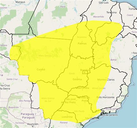 Perigo Inmet Alerta Para Baixas Temperaturas No Sul E Baixa Umidade
