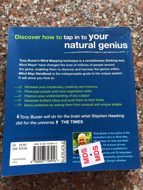 Tony Buzan Mind Map The Ultimate Thinking Tool Hobbies Toys Books