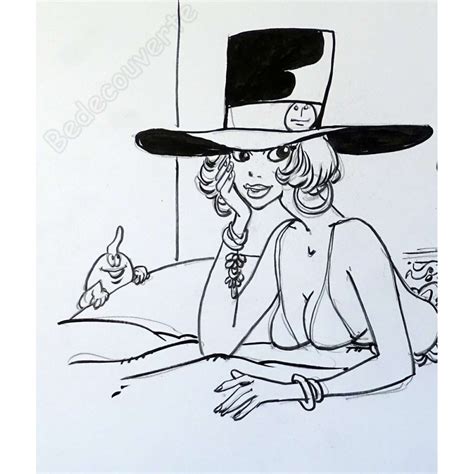 François Walthéry Dessin Original Natacha Hommage à Will 2016