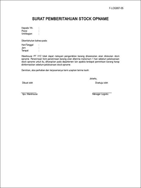Contoh Surat Permohonan Stok Barang Alexandra Smith Images The Best