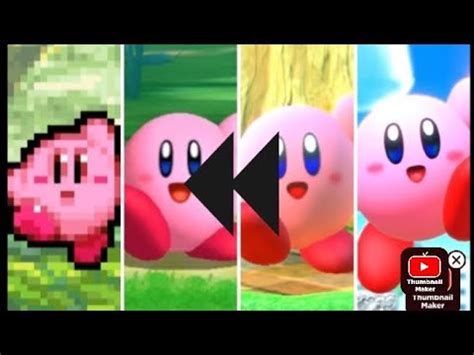 Evolution Of Kirby S Victory Dance Reversed Youtube