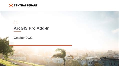 Webinar 07 ArcGIS Pro Add In YouTube