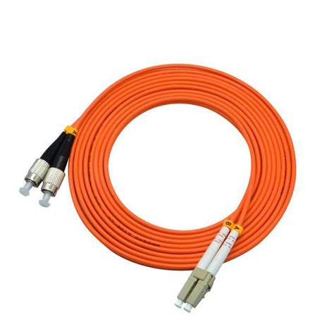LC FC 62 5 125 MM Duplex 2mm IEC Grade B Fiber Optic Patch Cord