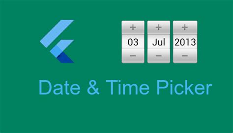 Date Time Picker Using Flutter Navoki