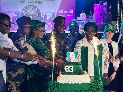 ECOMIG Celebrates Nigerias 63rd Independence Anniversary Kerr Fatou