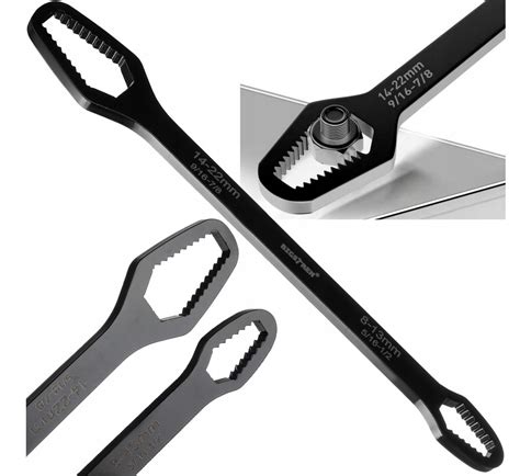 Klucz Uniwersalny Płaski Oczkowy Calowy Metryczny 8 22mm Wielofunkcyjny