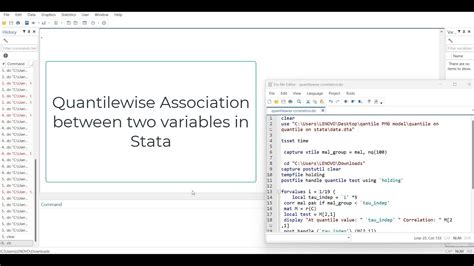 Explained Concepts Of Quantile Regression Stata Tutorial YouTube
