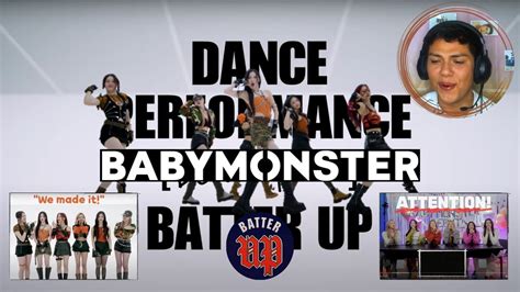 DANCE PERFORMANCE BATTER UP DEBUT SPECIAL BABYMONSTER REACCION