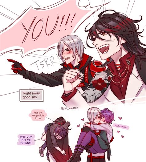 Vox Akuma Shoto Uki Violeta And Fulgur Ovid Nijisanji And 2 More
