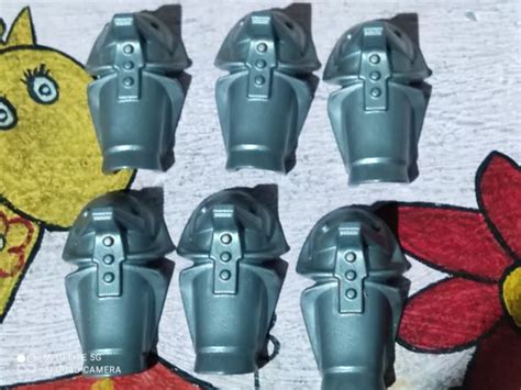 PLAYMOBIL X6 ARMURE Bras Argent Vikings Gaulois Chevaliers Médiéval EUR