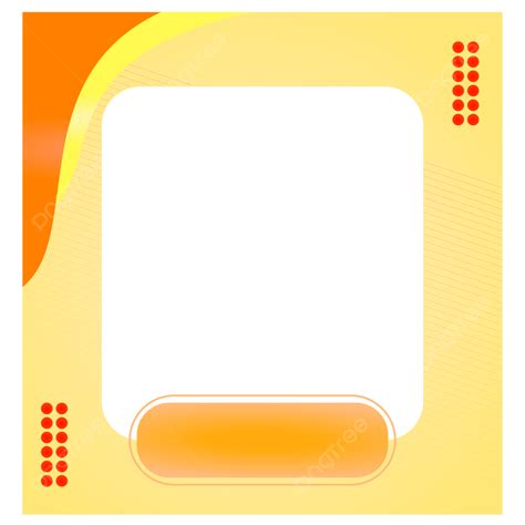 Single Photo Frame Frames Promotion Twibbon PNG And Vector With