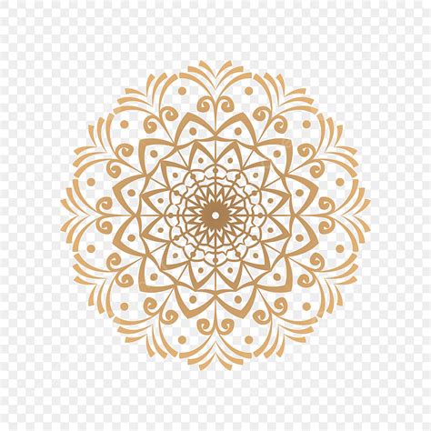 Desenho De Mandala Dourada Png PNG Mandala Dourada Ouro Dourado