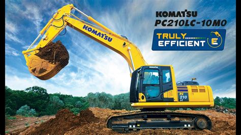 Komatsu PC210 10 M0 The Truly Efficient Excavator YouTube