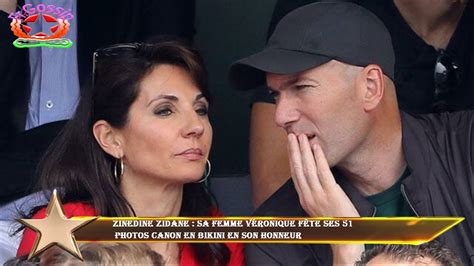 Zinedine Zidane Sa femme Véronique fête ses 51 photos canon en bikini