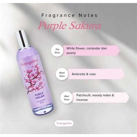 Jual Evangeline Parfum Sakura Series Ml Parfum Dengan Aroma Segar