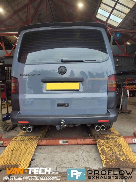 Vw Transporter T5 1 Stainless Steel Exhaust 4 Proflow Exhausts