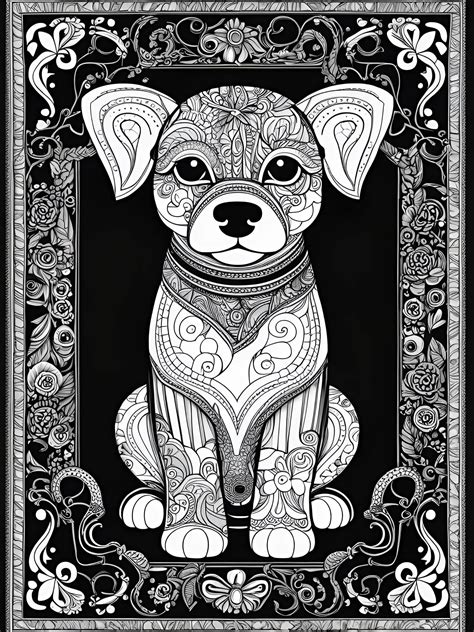 Alebrijes De Perros Para Colorear