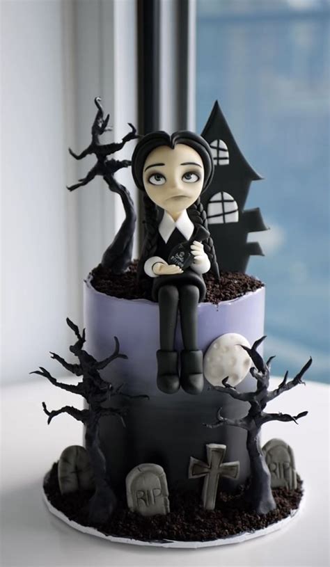 Inspiring Wednesday Themed Cake Ideas