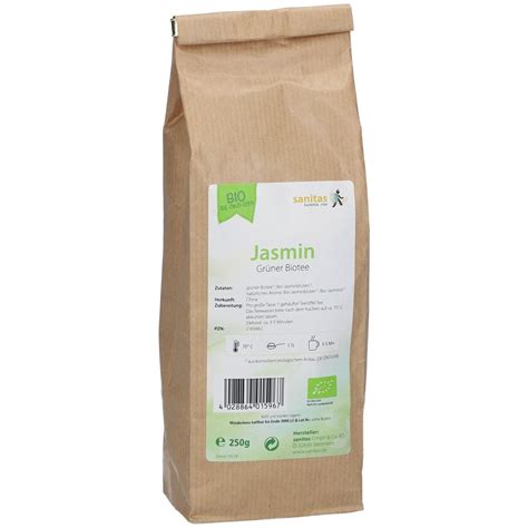 Grüner Bio Tee China Jasmin 250 g Shop Apotheke