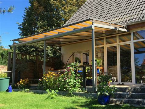 Terrassenüberdachung Mit Integriertem Balkon