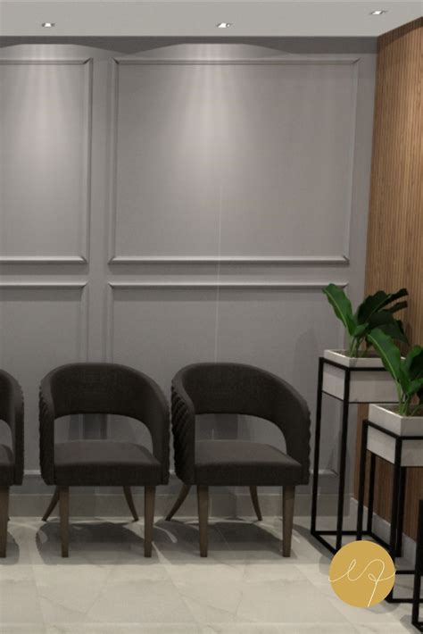 Sala de Espera Decoração de consultórios Salas de espera Escritório