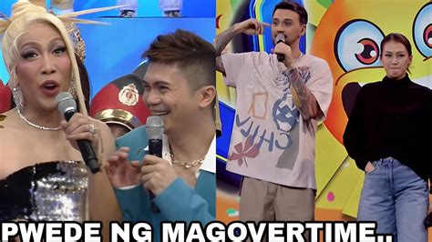 Vice Ganda Hindi Pinalampas Ang Overtime Joke Ni Alex Gonzaga