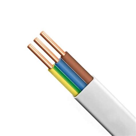 Przewód Kabel Płaski Instalacyjny YDYp 3 x 1 5 mm2 450 750V 1 m YDYp