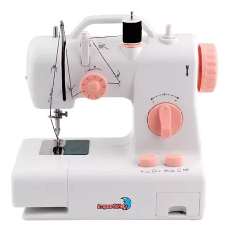 Máquina De Costura Elétrica Compacta Bivolt Branca Portátil Frete grátis
