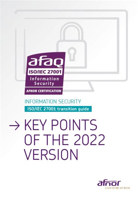 Iso Iec Transition Guide The Key Points Of The Version