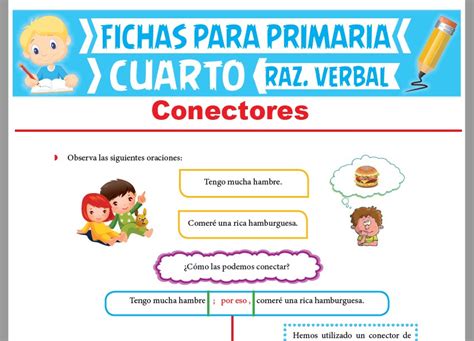 Los Conectores Para Cuarto Grado De Primaria Actividades 2024
