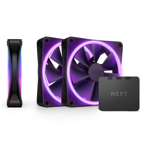 Game One NZXT F120 RGB Duo 120mm Fan Triple Pack Black Game One PH