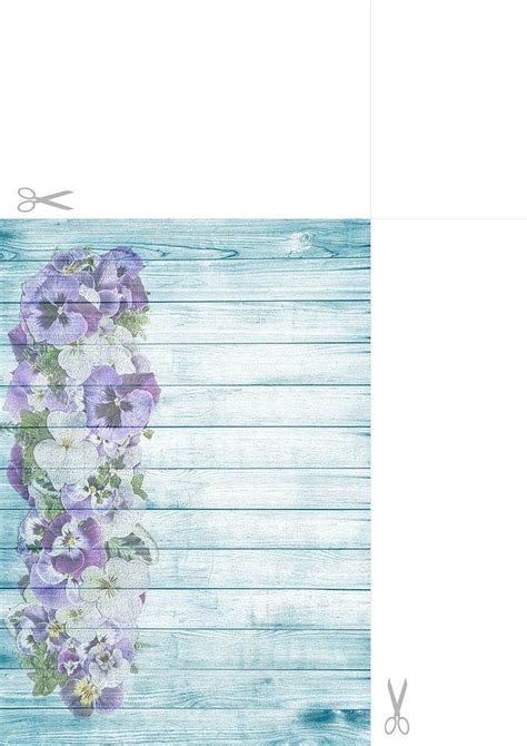 48 Papéis de Carta para Imprimir Envelopes