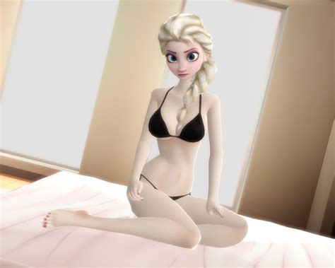 Elsa Model By Simmeh On DeviantArt Play Elsa In A Bikini Fan Art 31