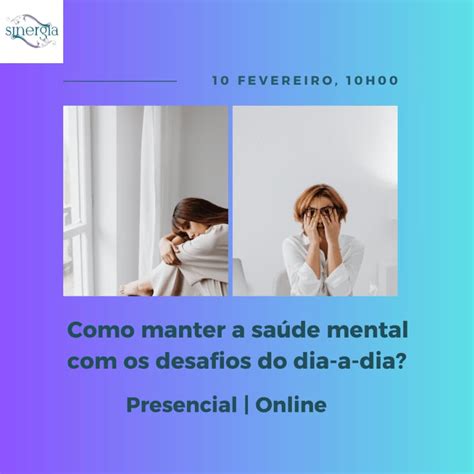 Palestra Como manter uma boa saúde mental no dia a dia